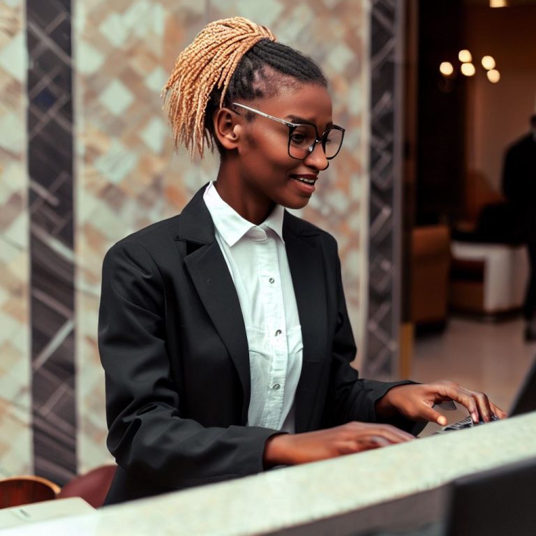 A Day in the Life of a Hotel Receptionist in Nigeria